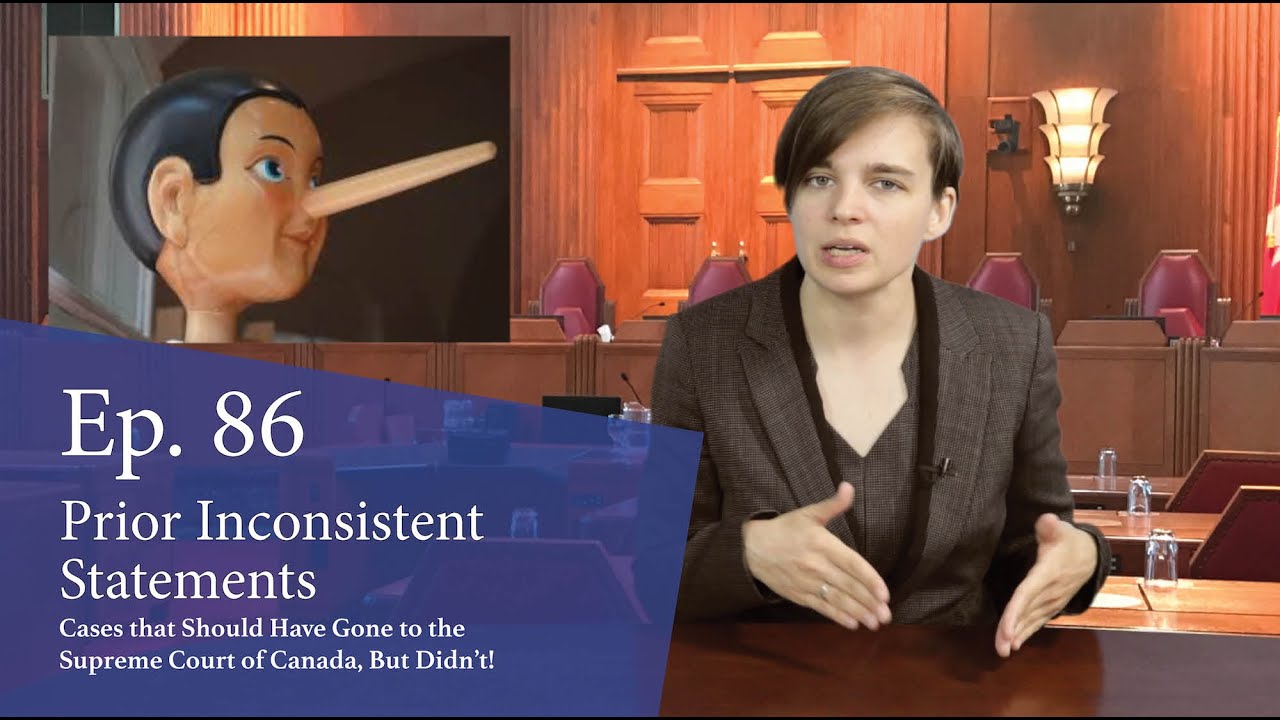 Prior Inconsistent Statements: Cases That Should Have Gone to the ...