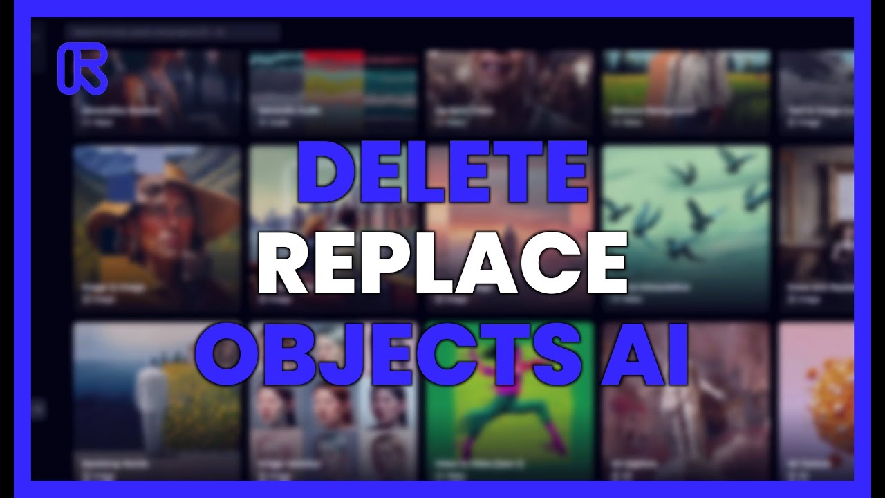 DELETE & REPLACE OBJECTS WITH AI IN RUNWAY ML AUTOMATICALLY