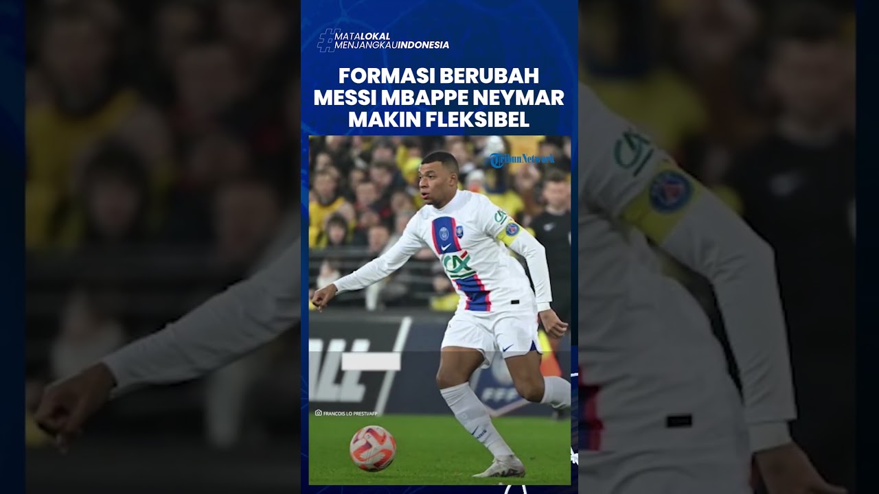 Perubahan Fomasi PSG, Kini Peran Lionel Messi, Neymar serta Kylian Mbappe Makin Fleksibel ...