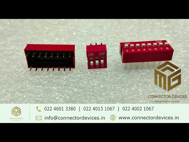 Dip Switch - DIP SWITCH SERIES 8 PIN Trader - Retailer from Mumbai