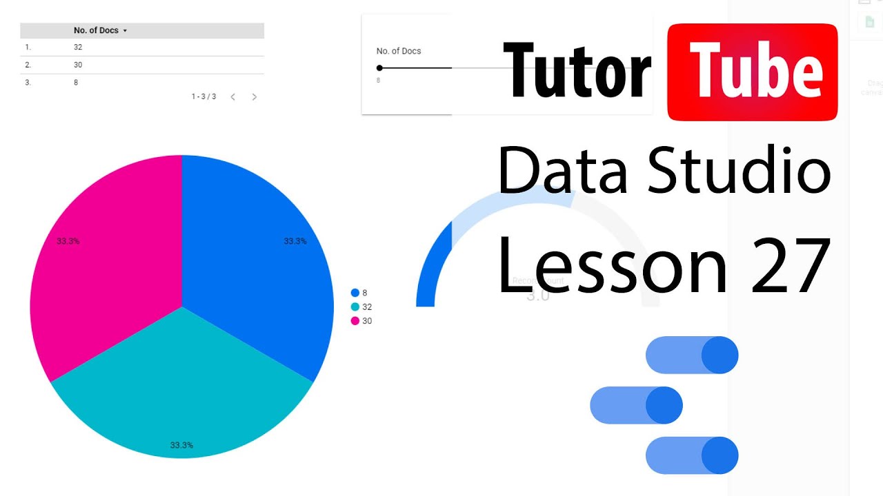 Google Data Studio Tutorial - Lesson 27 - Export Data as PDF