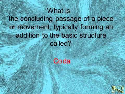 Coda Meaning