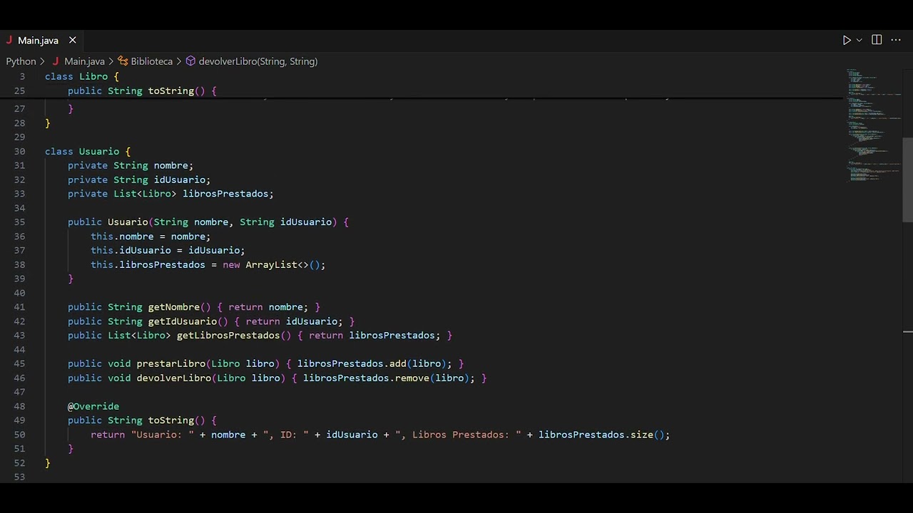cómo funciona un sistema de gestión de biblioteca en Java