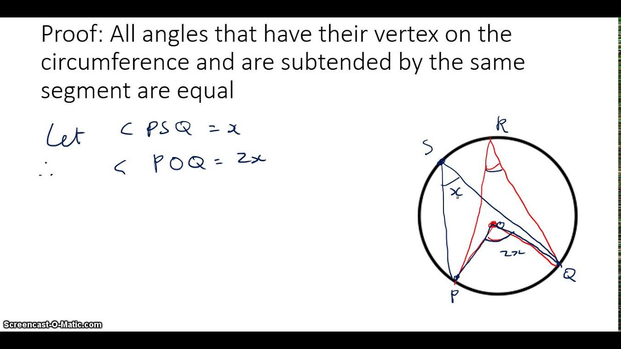 Circle Theorem 2 Proof