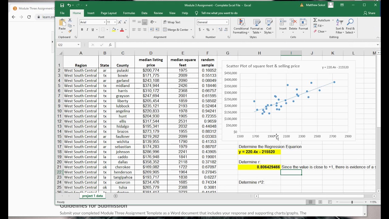 MATH240 - Module 3 Assignment - Overview