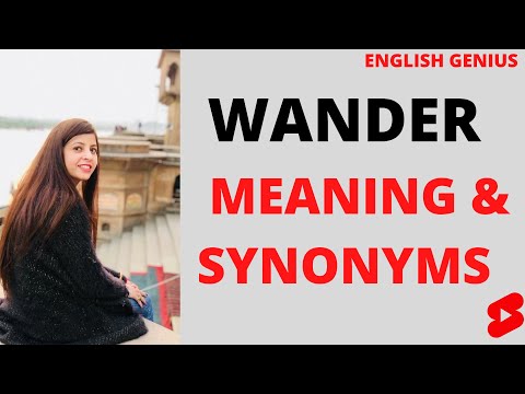 Wander Synonyms | Meaning | Shorts @englishgenius