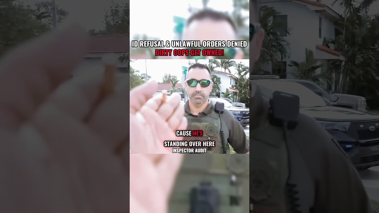 Epic ID Refusal & Unlawful Orders DENIED – Dirty Cops Get OWNED!  #idrefusal #copsgetowned #cops