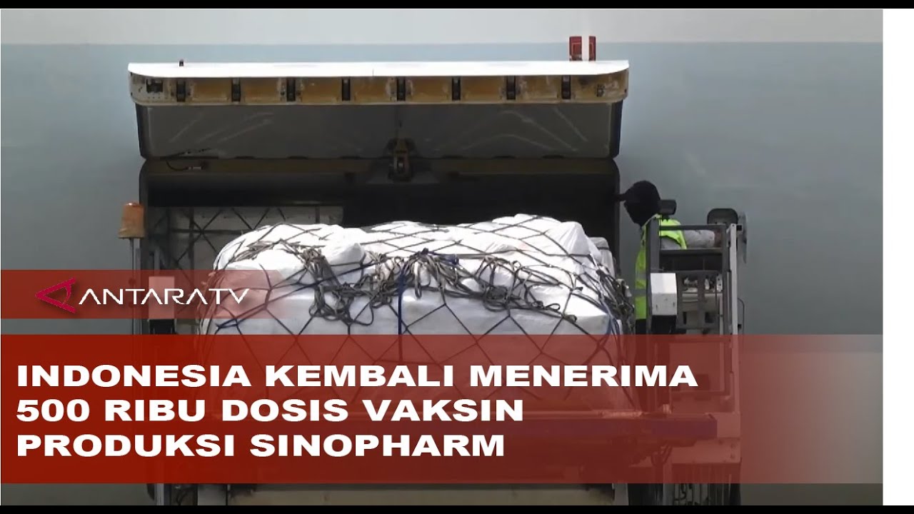 Indonesia kembali terima 500 ribu dosis vaksin produksi Sinopharm