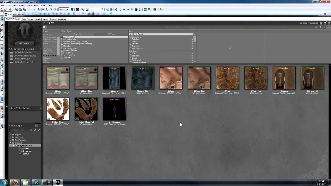 UDK - Custom character with animation set