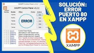 ¿Cómo cambiar el puerto del servidor apache de XAMPP?