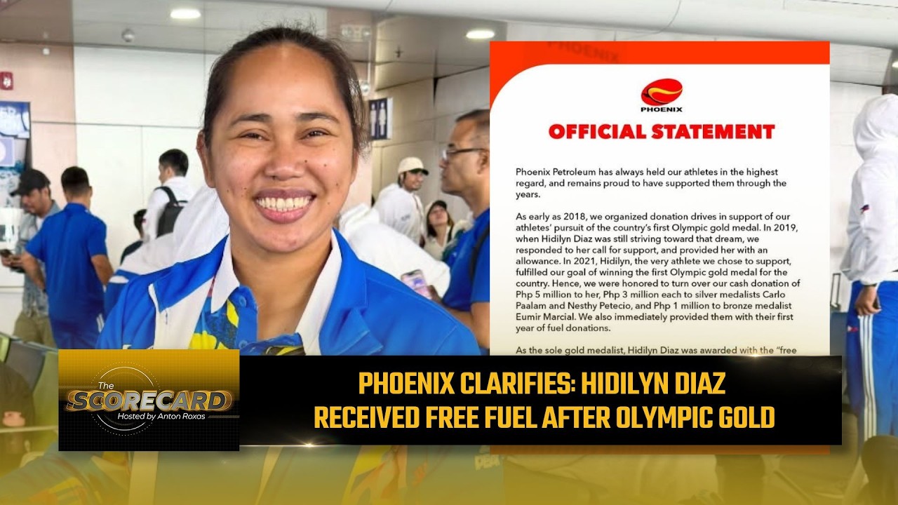 Phoenix clarifies fuel incentive for Hidilyn Diaz | The Scorecard