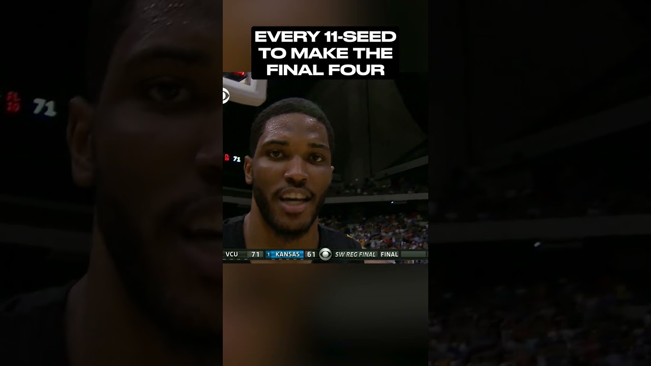 Every 11-seed to ever make a Final Four 🏀 #marchmadness