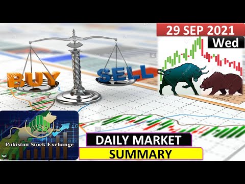 kse market summary||Video Review |29 Sep 21 ||pakistan stock market|PSXtoday|stock exchange pakistan