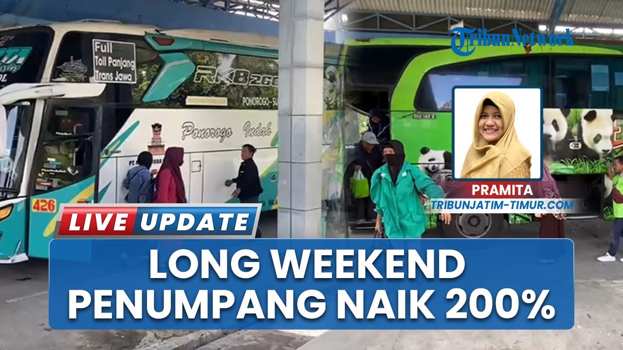 Penumpang Bus di Terminal Seloaji Ponorogo Meningkat hingga 2 Kali ...