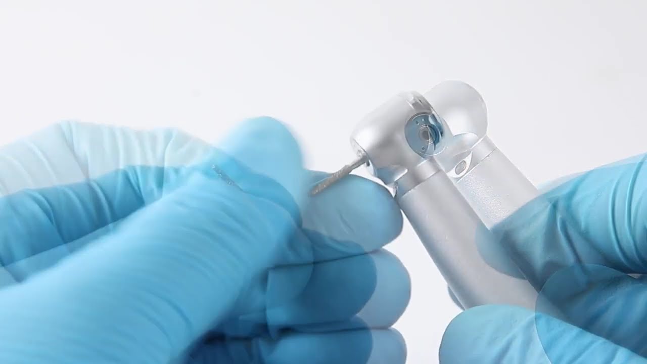 AZDENT Dental Zirconia Diamond Finishing Bur Kit FG 1.6mm Blue 8pcs/Box