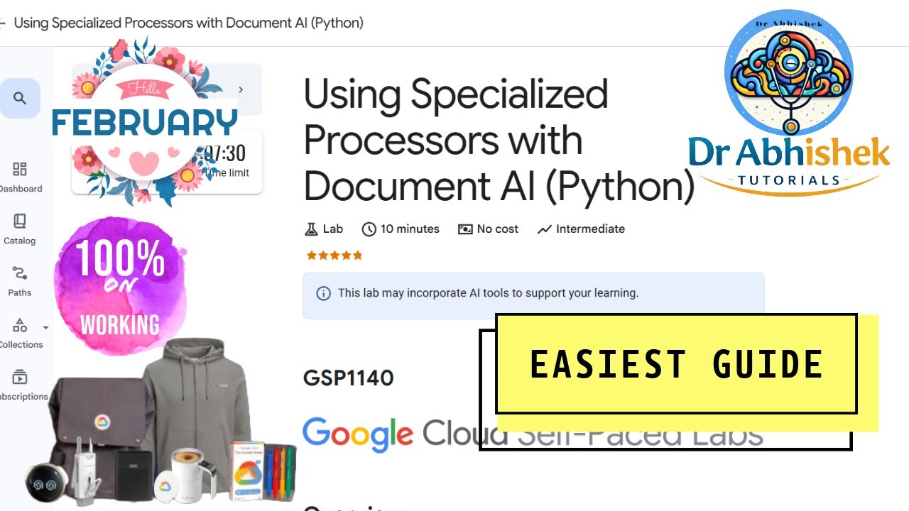 Using Specialized Processors with Document AI (Python) | FEB 2026 #GSP1140 #qwiklabsarcade2026