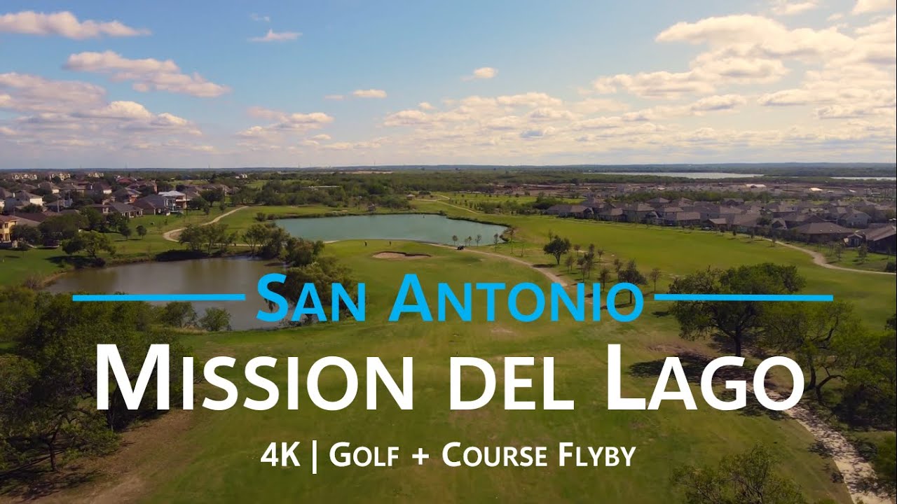 Every hole at Mission del Lago Golf Course - San Antonio, Texas 🇺🇸 | 4K drone + binaural audio 🎧
