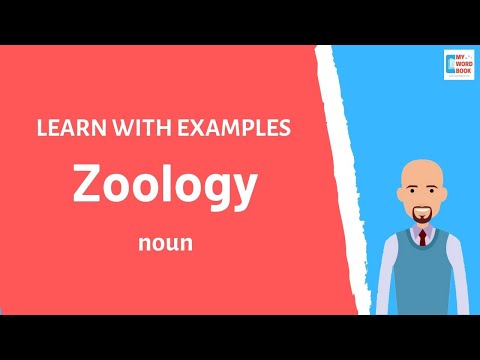 Zoology | Meaning with examples | Learn English | My Word Book