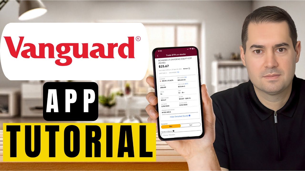 How to Use the the Vanguard App : Step by Step Tutorial