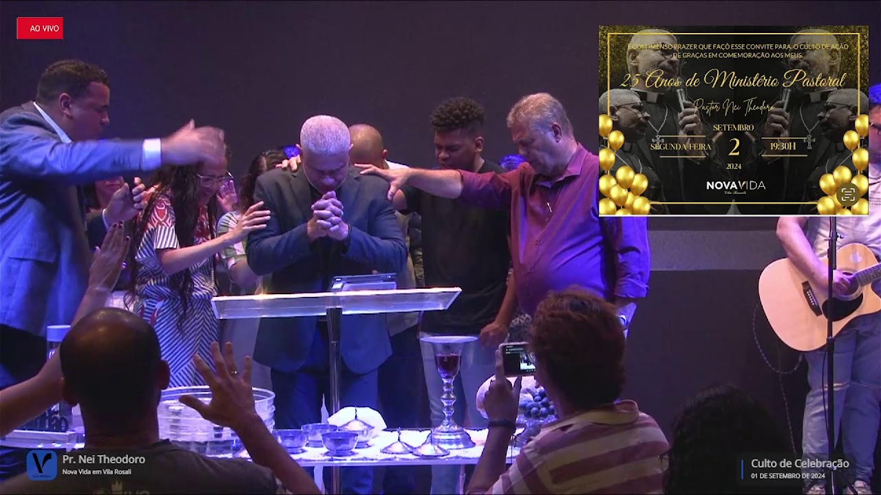 Culto de Celebração de 01/09/2024