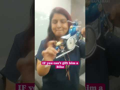 Can't Gift Him a Motorbike? Gift This Unique Bike Showpiece clock instead