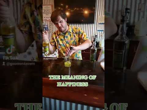 What's the meaning of happiness? Monks say this drink! #shorts