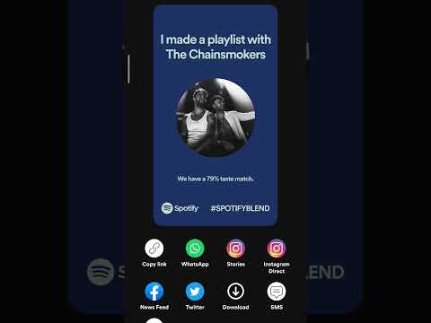 Spotify a blend of music, The Chainsmokers #gotechakash #music #spotify