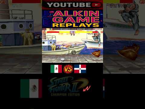 Street Fighter II' Champion Edition - manu83 VS. WahWah - FT5 #arcade #streetfighter #online