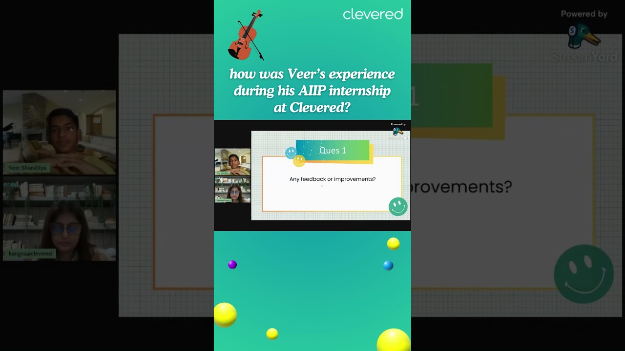 Youngest Data Scientist, Veer, shares his internship experience! #education #coding #pythonlearning