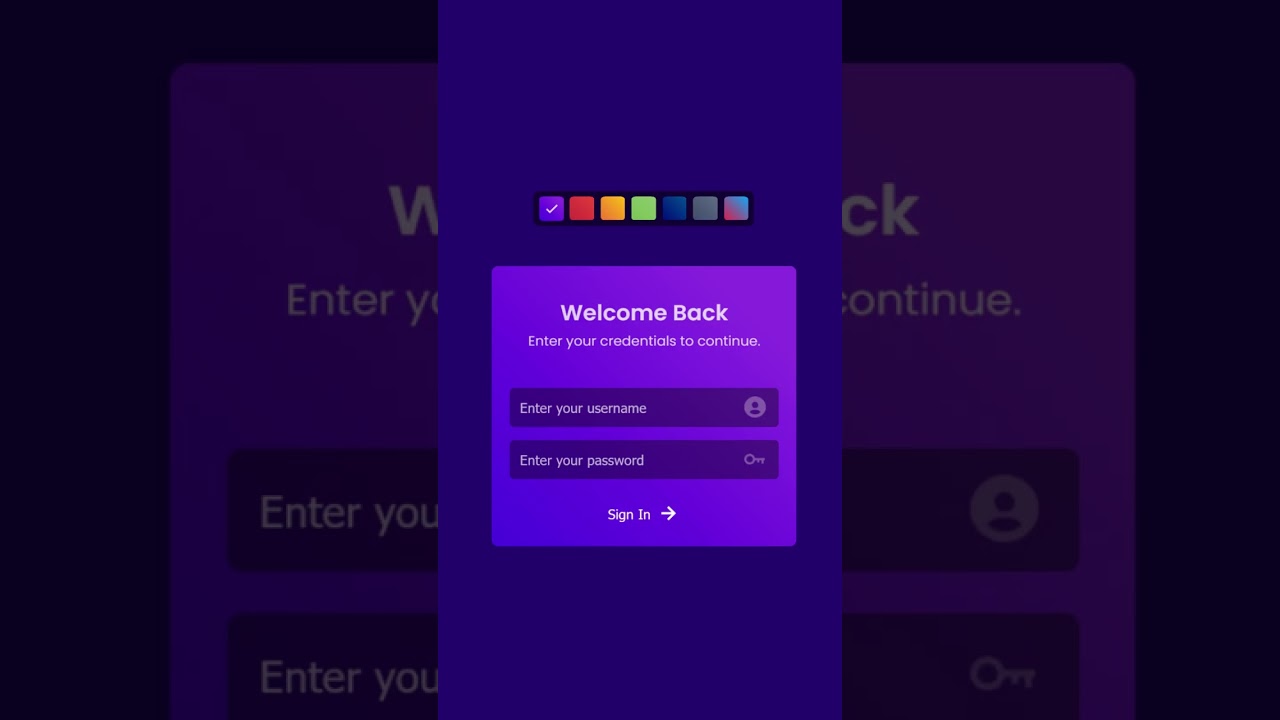 Top 10 Html, CSS Login Form | JsFeed.io