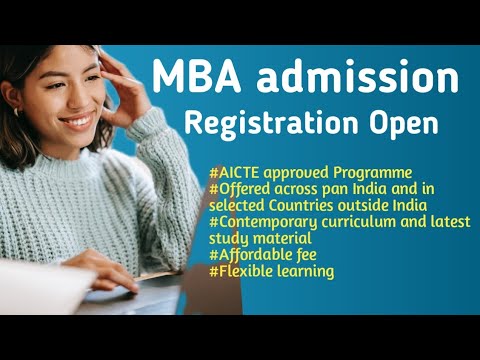Ignou MBA New ADMISSION Open for Registration January 2023 cycle|| Details about MBA Course