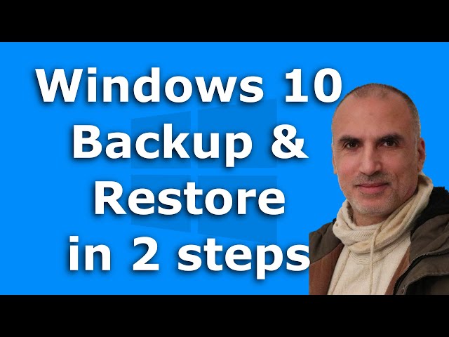 How to create Windows backup on your laptop?