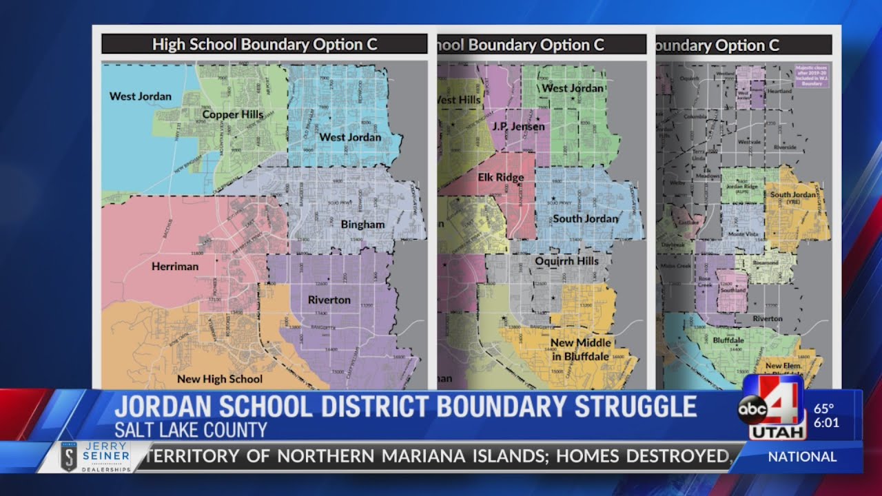 Latest in the Jordan School District boundary shake-up