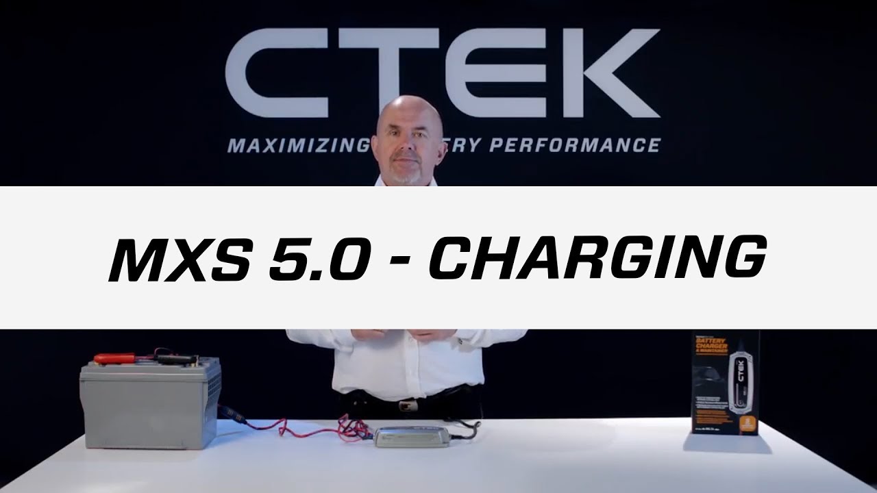 Tutorials - CTEK MXS 5.0 - Charging