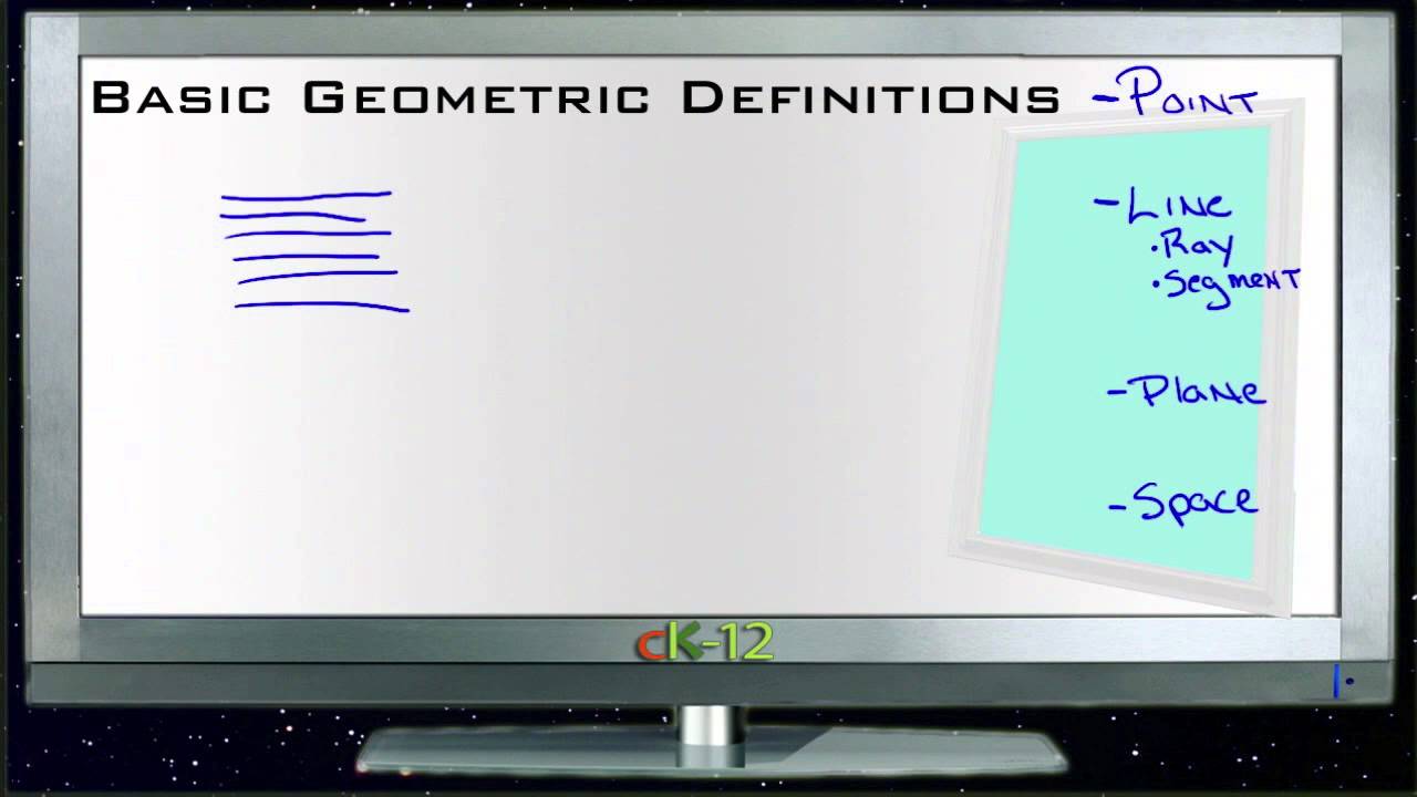 Basic Geometric Definitions: Lesson (Basic Geometry Concepts)