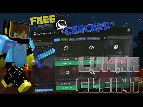 How to Download LUNAR CLIENT for free *CRACKED* 100% Working!