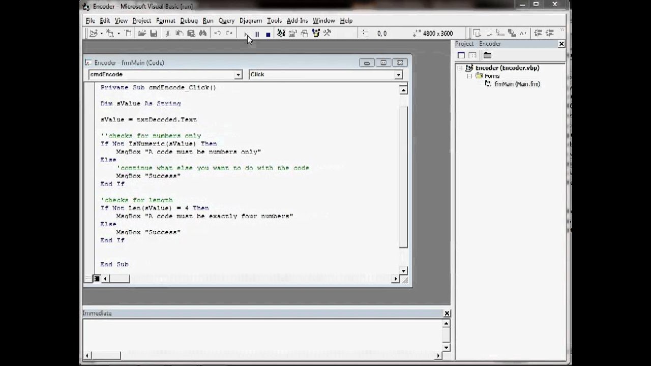 VB6 Tutorial 010 - String Length and MaxLength