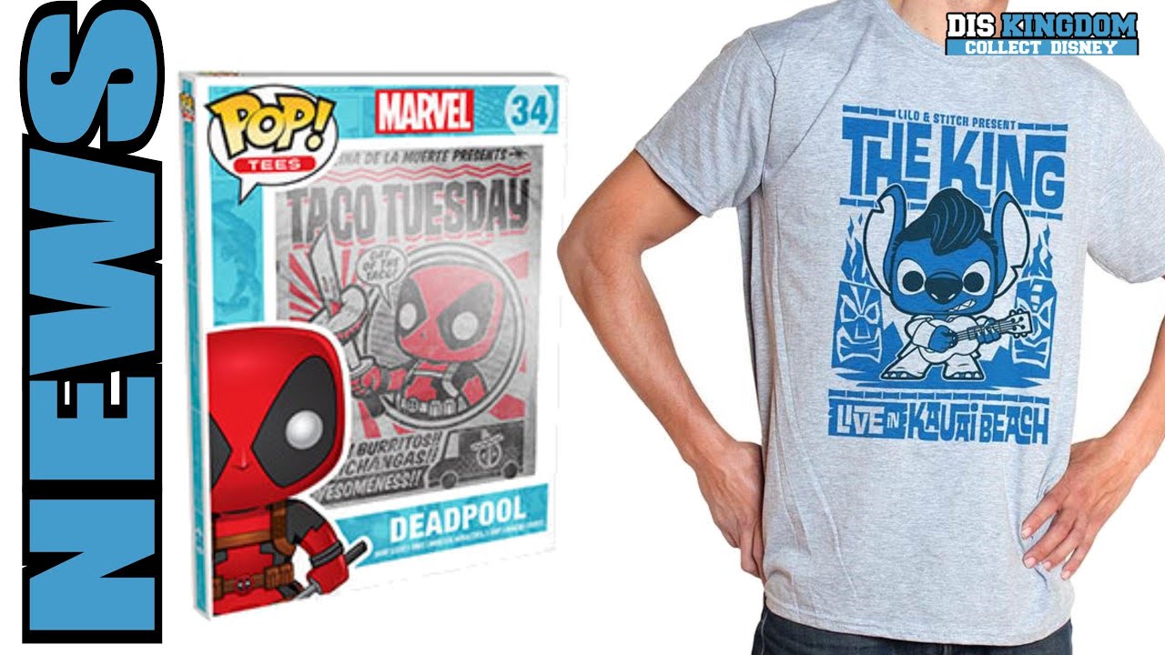 New Marvel, Star Wars & Disney Funko T Shirts Coming Soon -  News