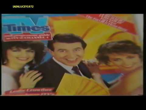 TV TIMES MAGAZINE TV ADVERT MARCH 1984 tv listings magazine LESLIE CROWTHER THAMES TV 1984