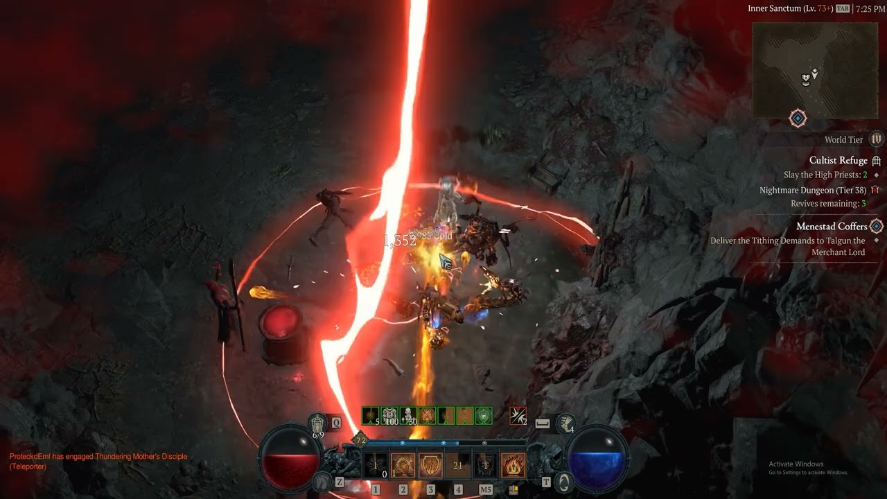 Incinerate Sorc Update After Patch Level 74 (Tier 40) - Sorcerer ...