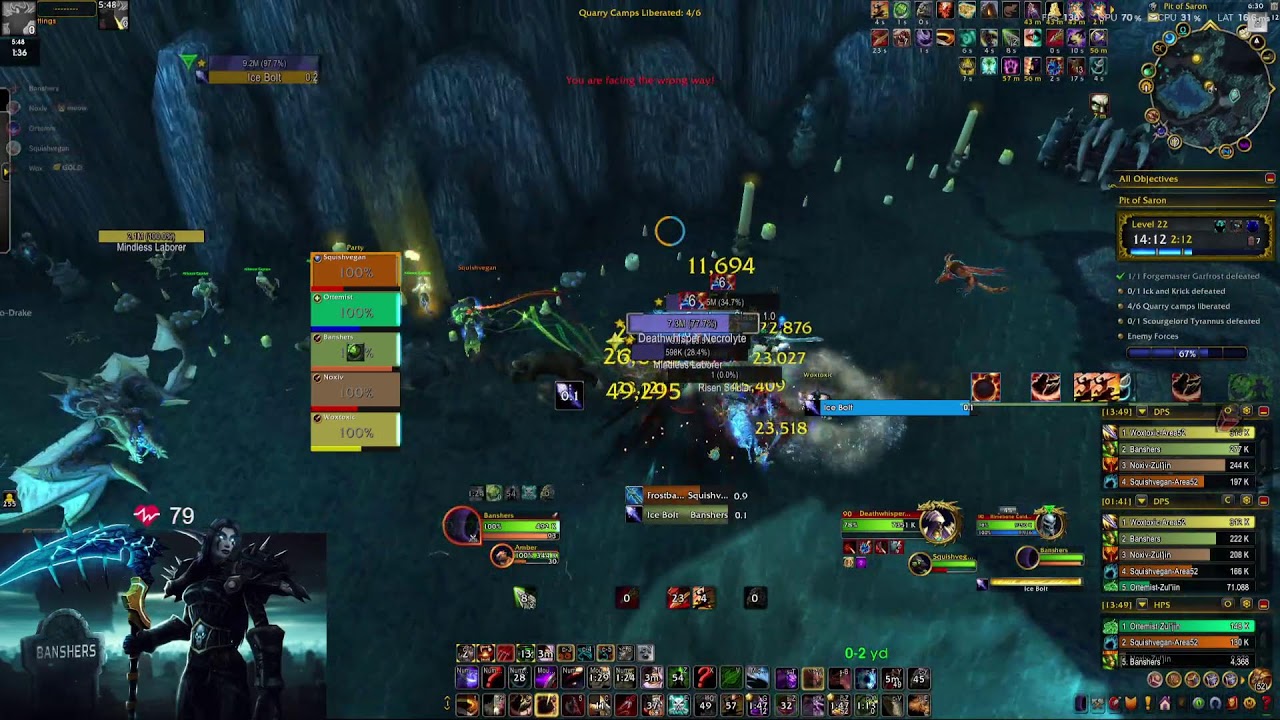 Uncapped Crests (4102 io, HoF Hunter main) !talents