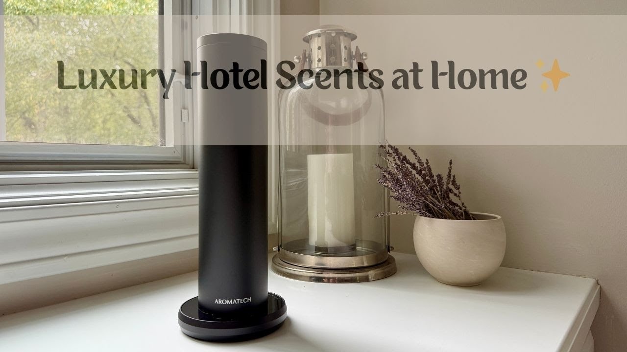 Luxury Home Scent Diffuser | AromaTech AroMini BT Plus with Bluetooth Control