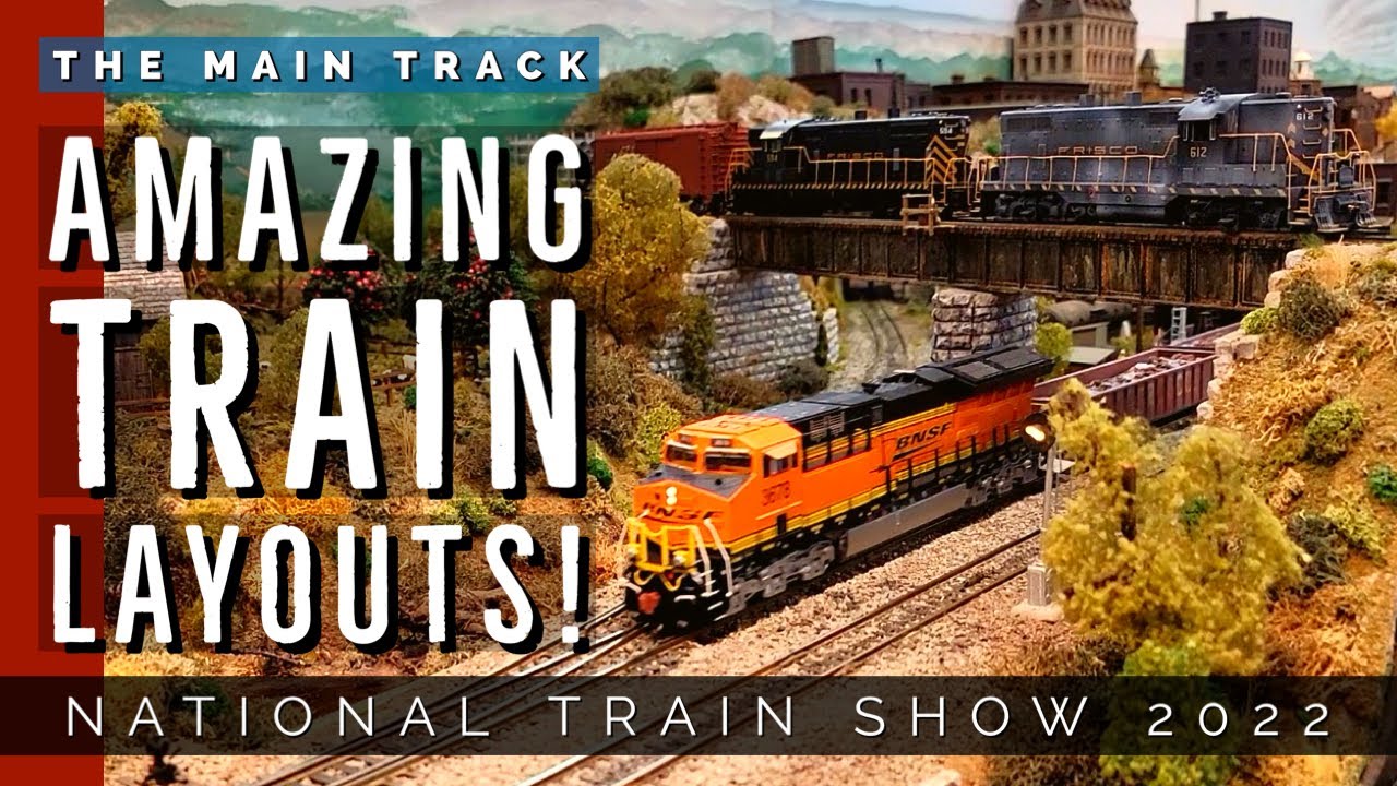 Amazing Model Railroad Layouts And Tons Of Trains | National Train Show Recap