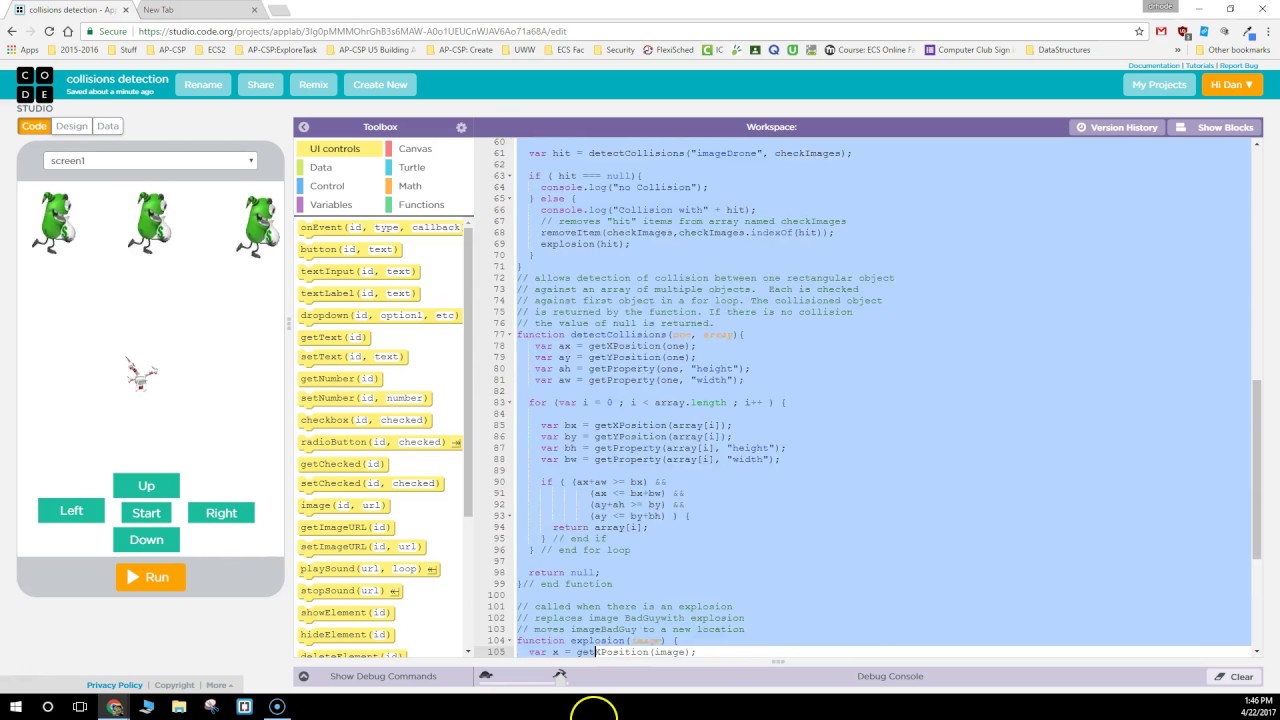 App Lab code to PDF for AP-CSP