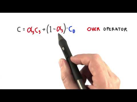 Learn The Over Operator Interactive 3D Graphics - Mind Luster