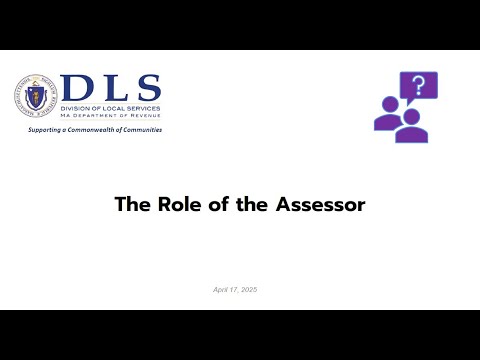 Role of the Assessor