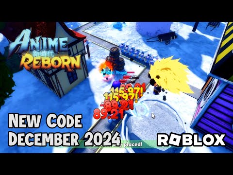 Roblox Anime Reborn New Code December 2024