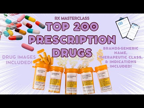 Top 200 Prescription Drugs Made Easy (Updated 2023/2024)