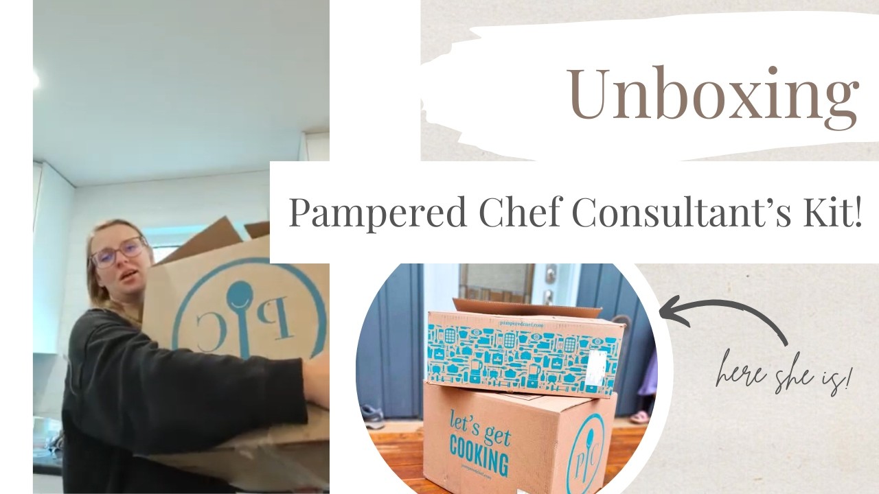 Unboxing my Pampered Chef Consultants Kit!