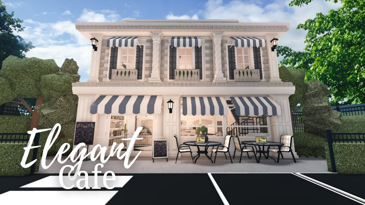 Roblox Bloxburg - Elegant Cafe - Minami Oroi